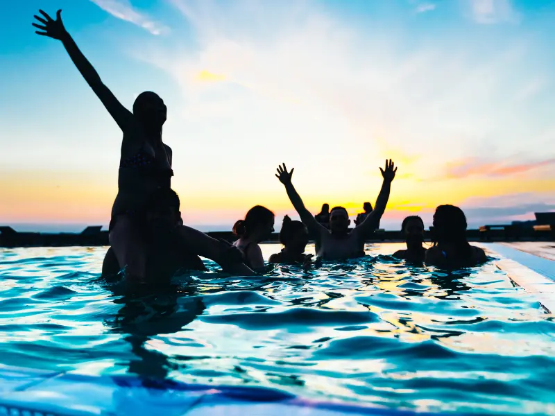 Get Your Pool Ready for End of Summer Pool Parties | Blue Wave Pools